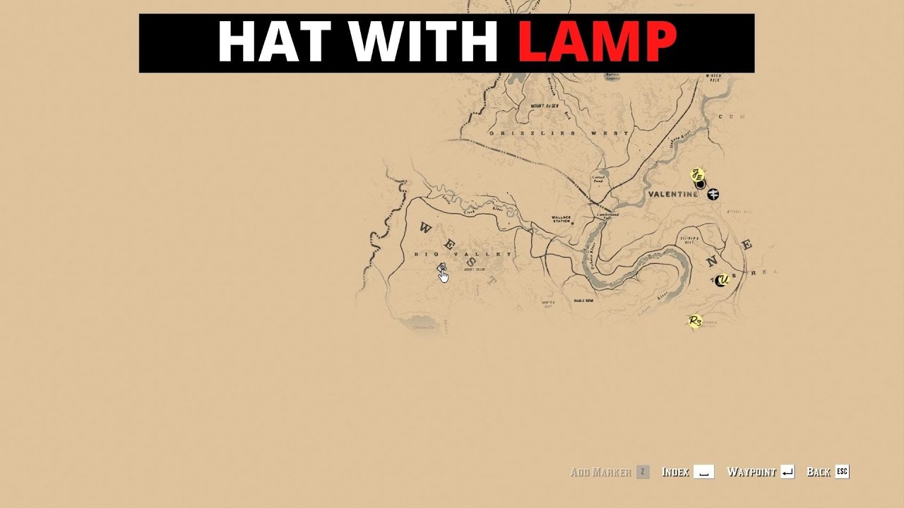 This knife is good but the hat with lamp is amazing - RDR2 - YouTube
