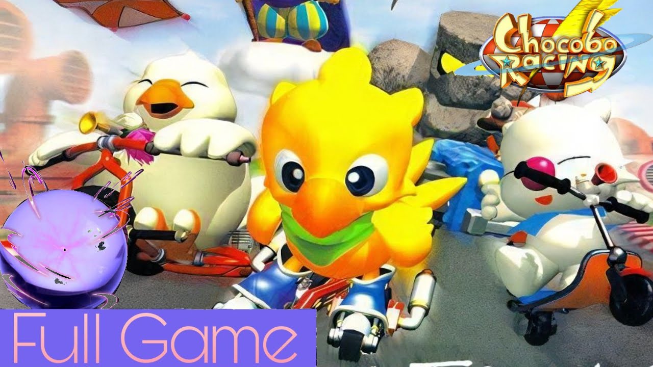 Chocobo Racing | Full Game ( No Commentary ) - YouTube