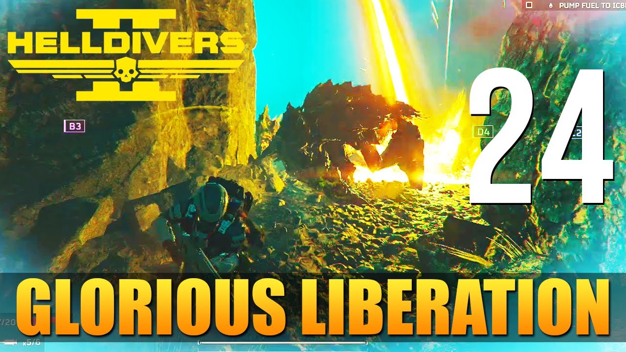 [24] Glorious Liberation (Let’s Play HELLDIVERS 2 w/ GaLm) - YouTube