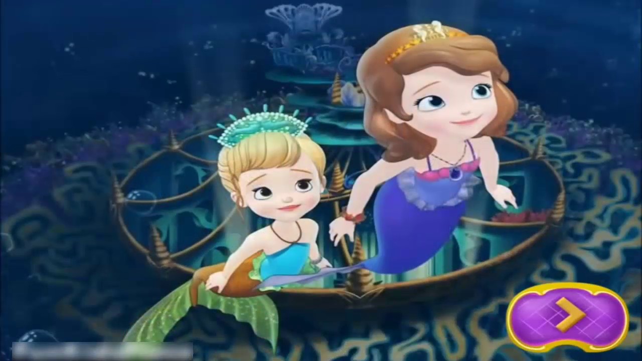 Sofia The First in The Mermaid Princess Movie Episode - Pricess Sofia Games Great Kids Games ...
