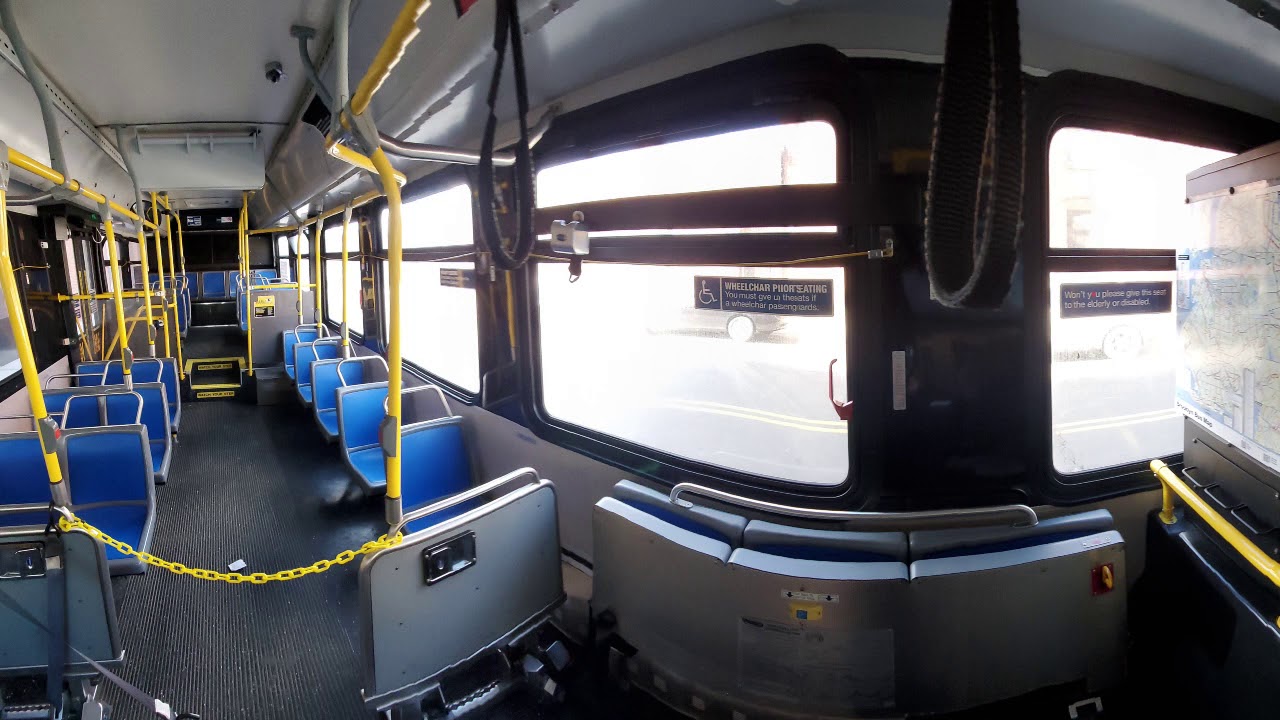 MTA New York City Transit New Flyer C40LF #241 Sound Recording - YouTube