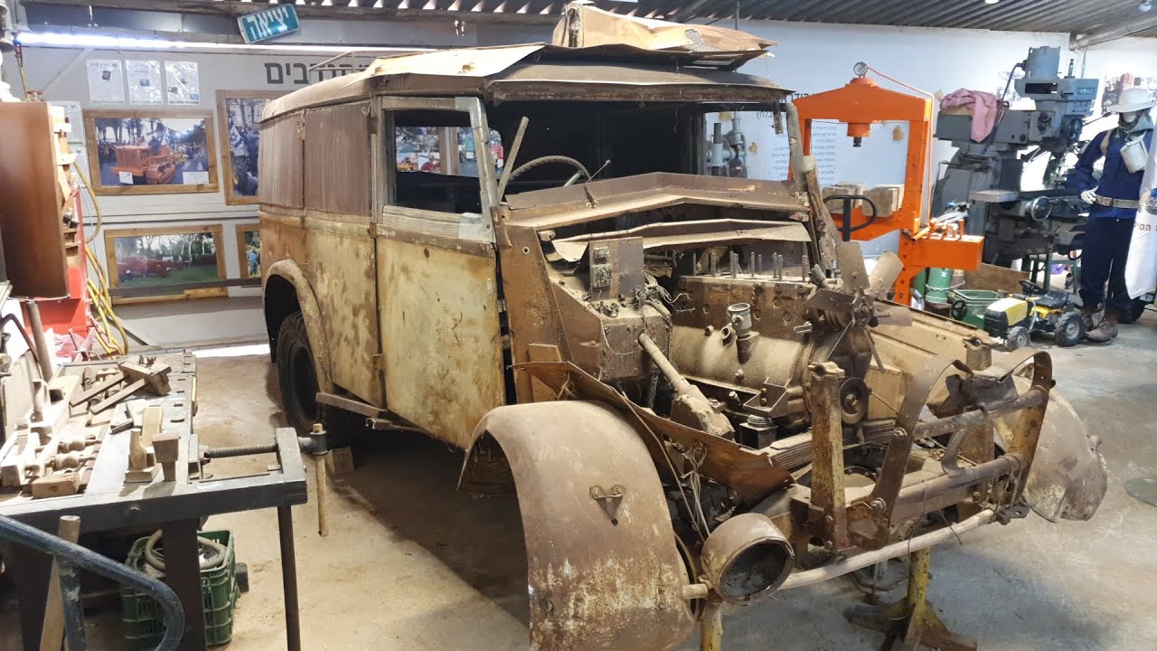 HUMBER # 4x4 # restoration begins # # military #vehicle - YouTube