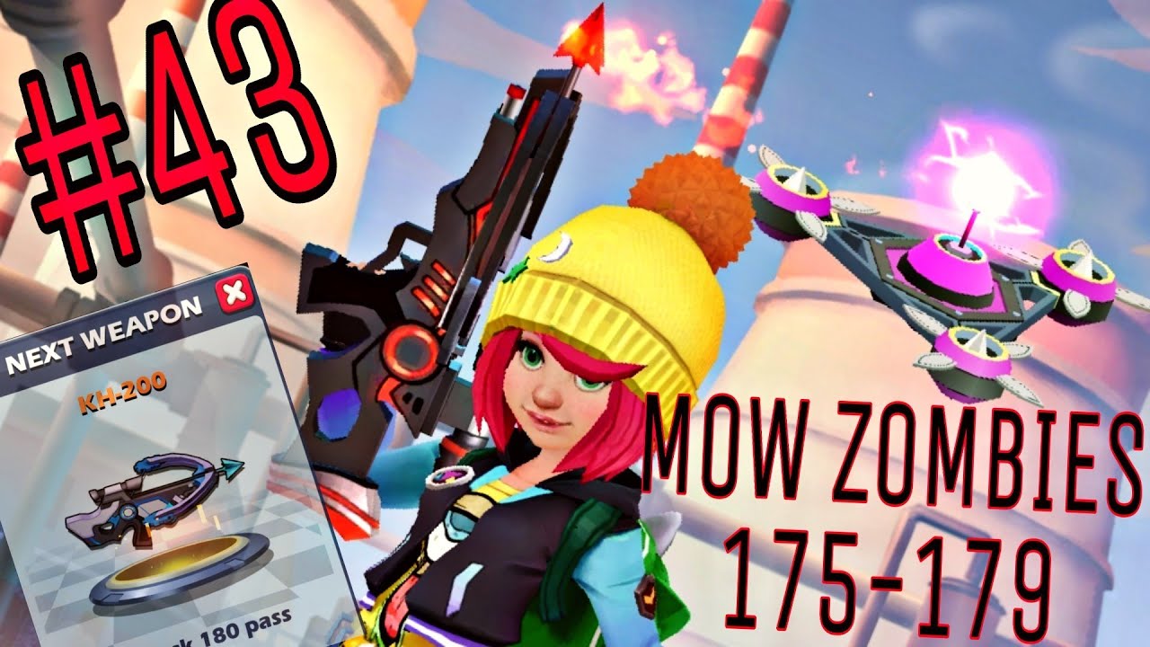 MOW ZOMBIES #43 & past 179-179 levels. - YouTube