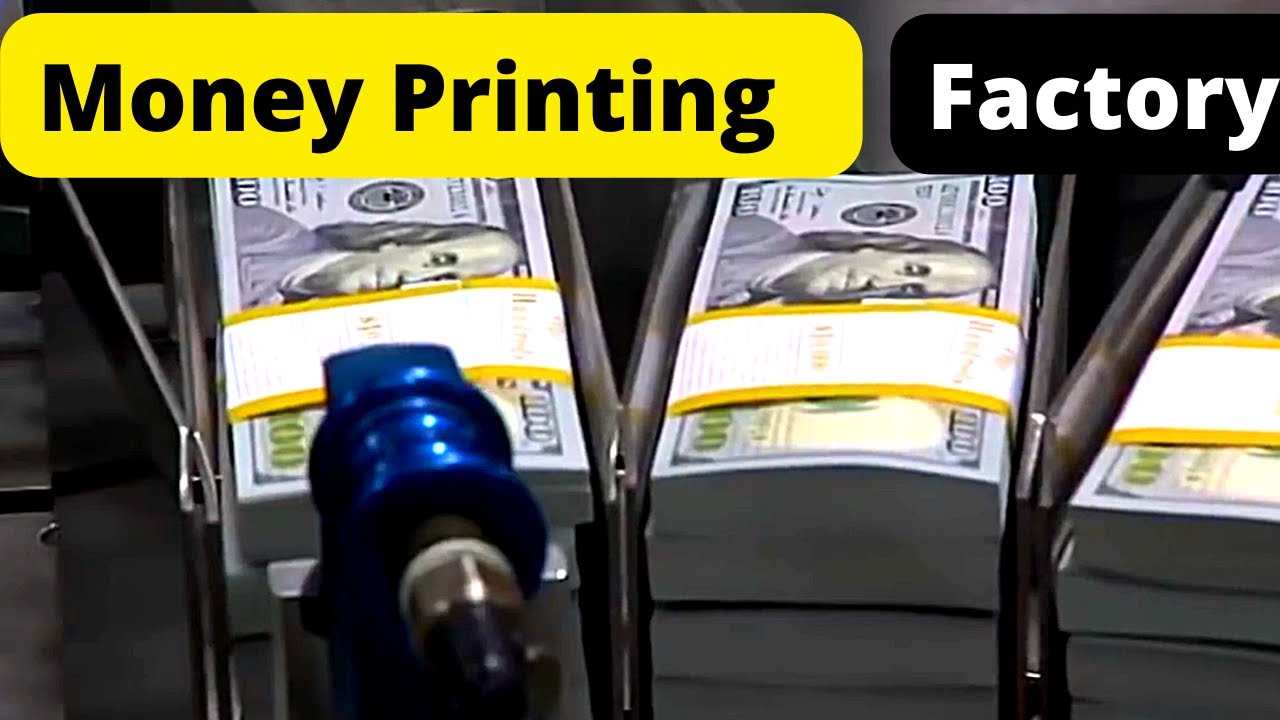 How Money Is Made - Modern Money Printing Factory | How paper money is ...