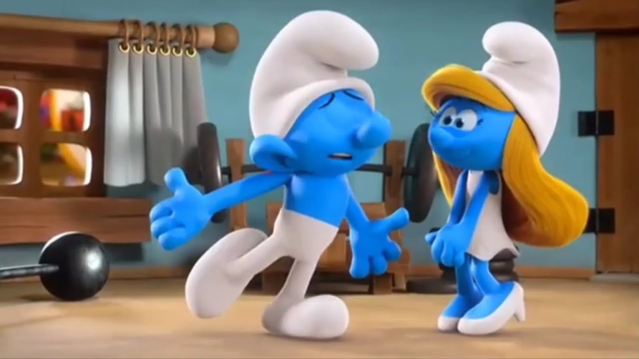 💪🏼Fortachón y Pitufina💙(Fortafina) Corazones invencibles - YouTube