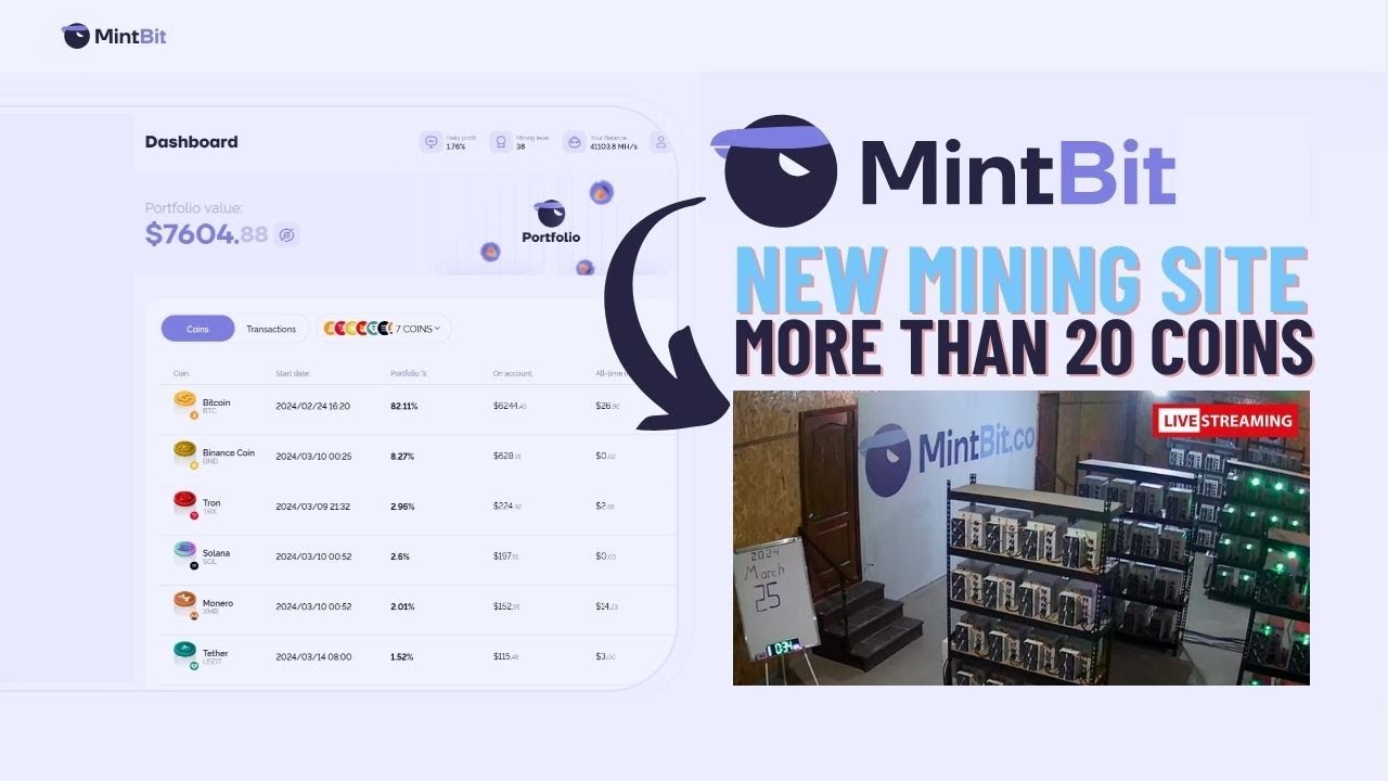 Big Project 💥 MintBit ⛏ New Crypto Mining Site ⚡️ Passive Income - YouTube