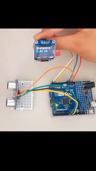 Sensor ultrasonico hc sr04 medir distancia y mostrar datos en pantalla ...