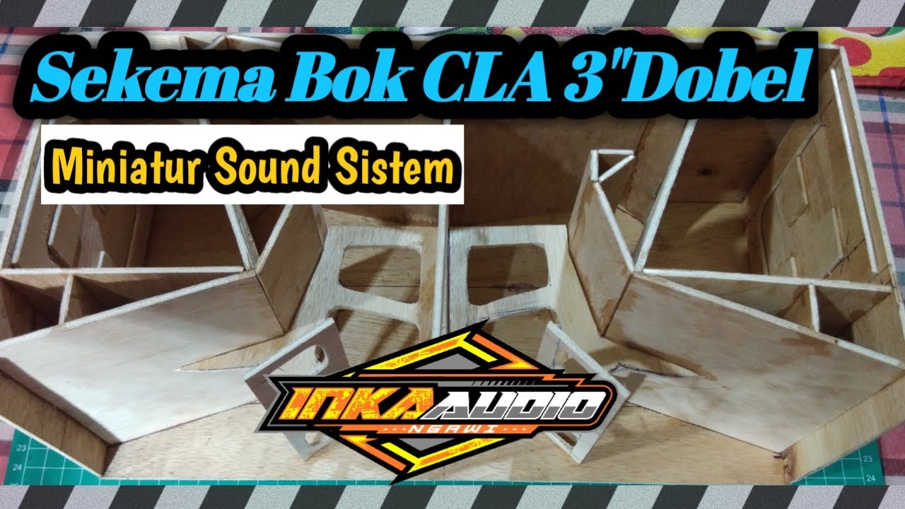 Box CLA 3" plus sekema/Miniatur sound sistem - YouTube