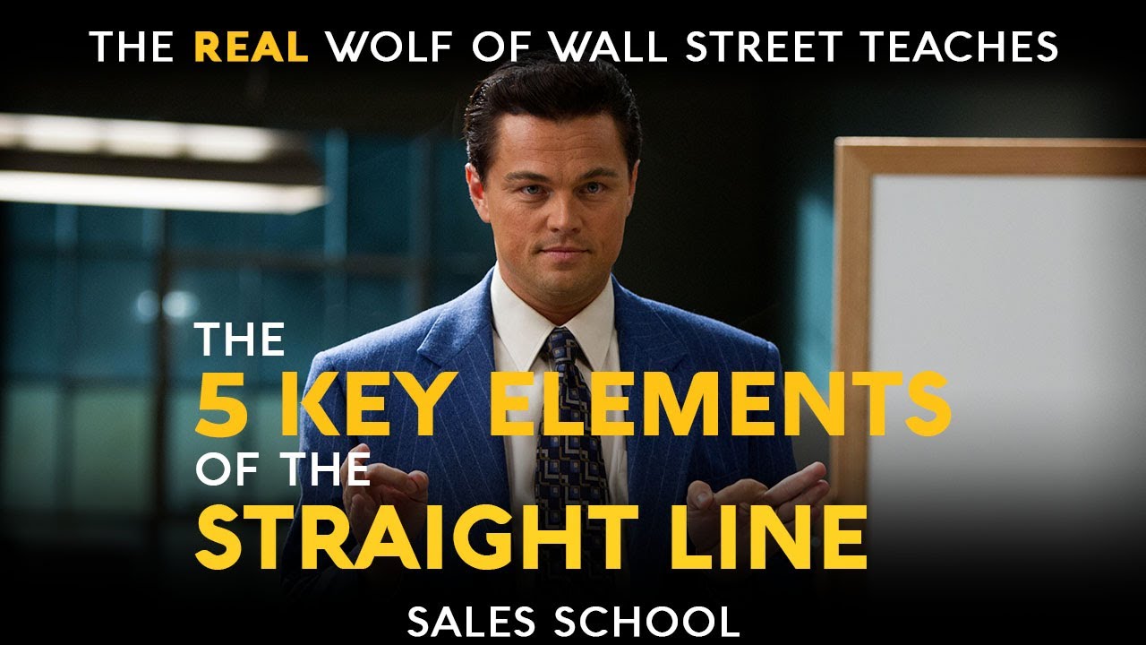 The 5 Key Elements of the Straight Line | Free Sales Training Program ...