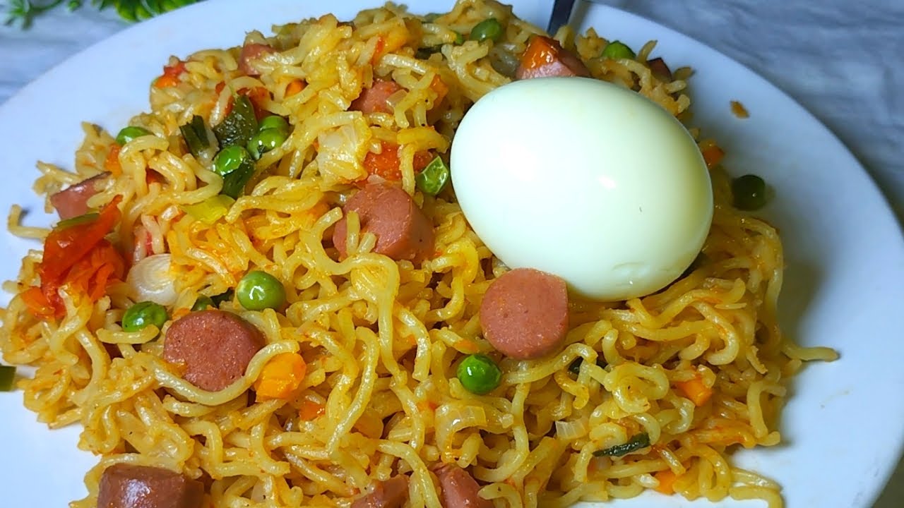 How to make Indomie Instant Noodles. Indomie Stir-fry Recipe - YouTube