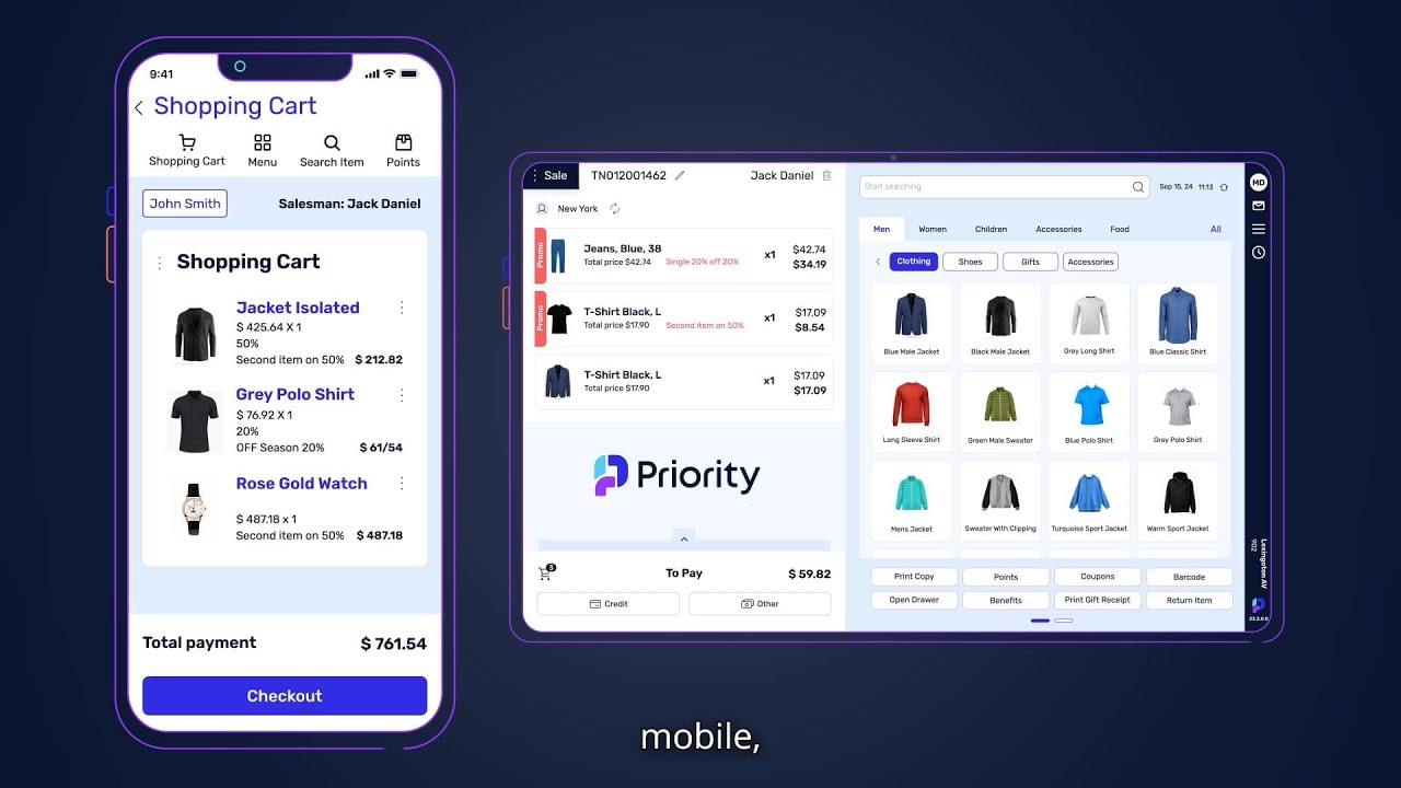 הכירו את Priority Retail: פתרון כולל לניהול קמעונאות - YouTube