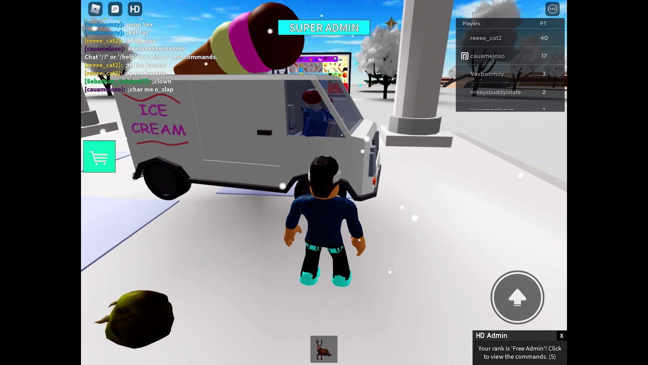 Roblox: A ice cream truck with a clown - YouTube