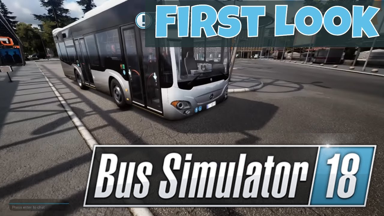 Bus Simulator 18 - Great new City Bus Game - First Look - YouTube