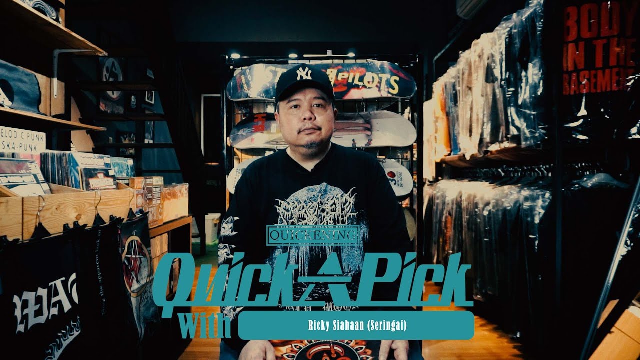 Quick-A-Pick: Ricky Siahaan (Seringai) - YouTube