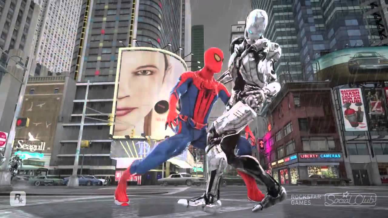 The Amazing Spider-Man vs Ultron+Sequaces de Ultro - YouTube