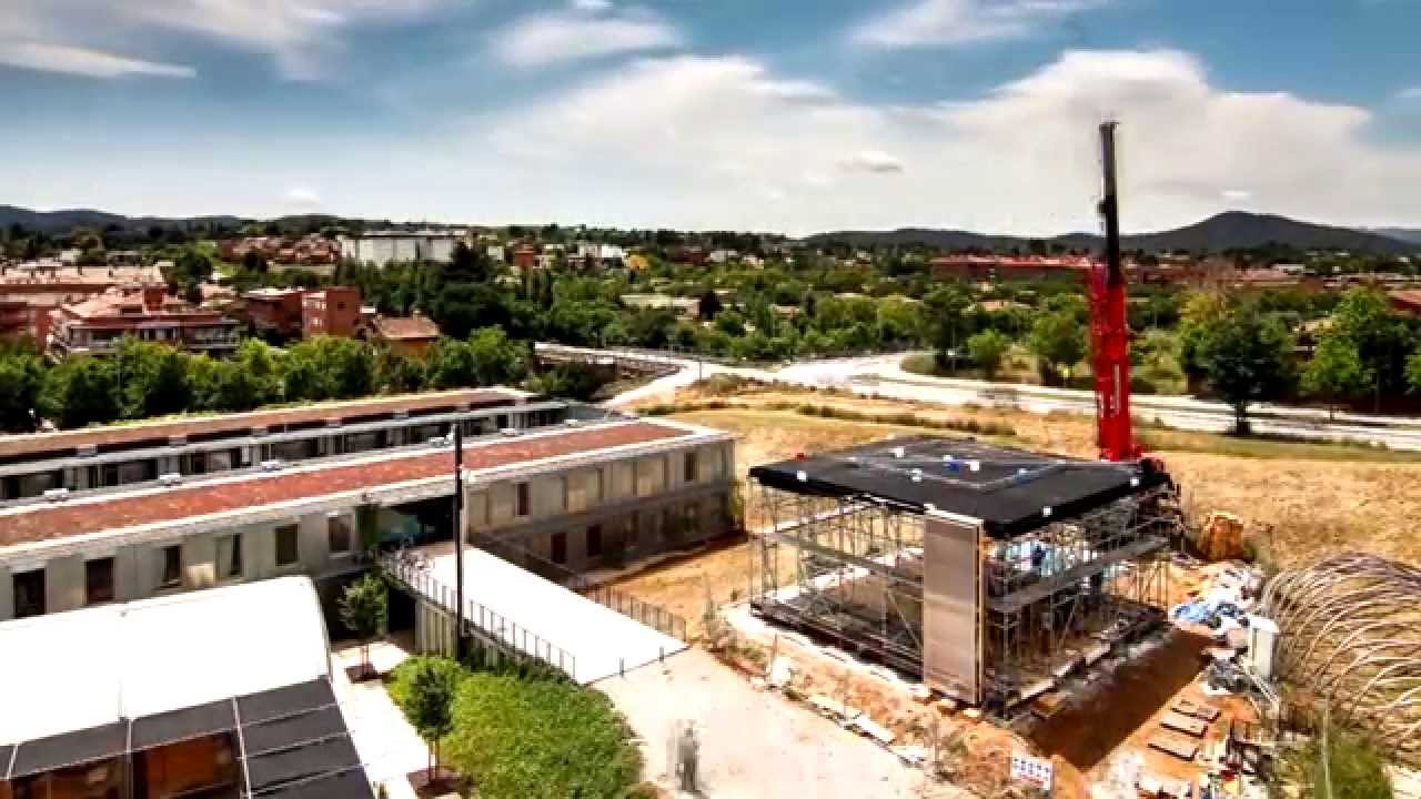 Timelapse. Ressò Solar Decathlon Europe 2014 - YouTube