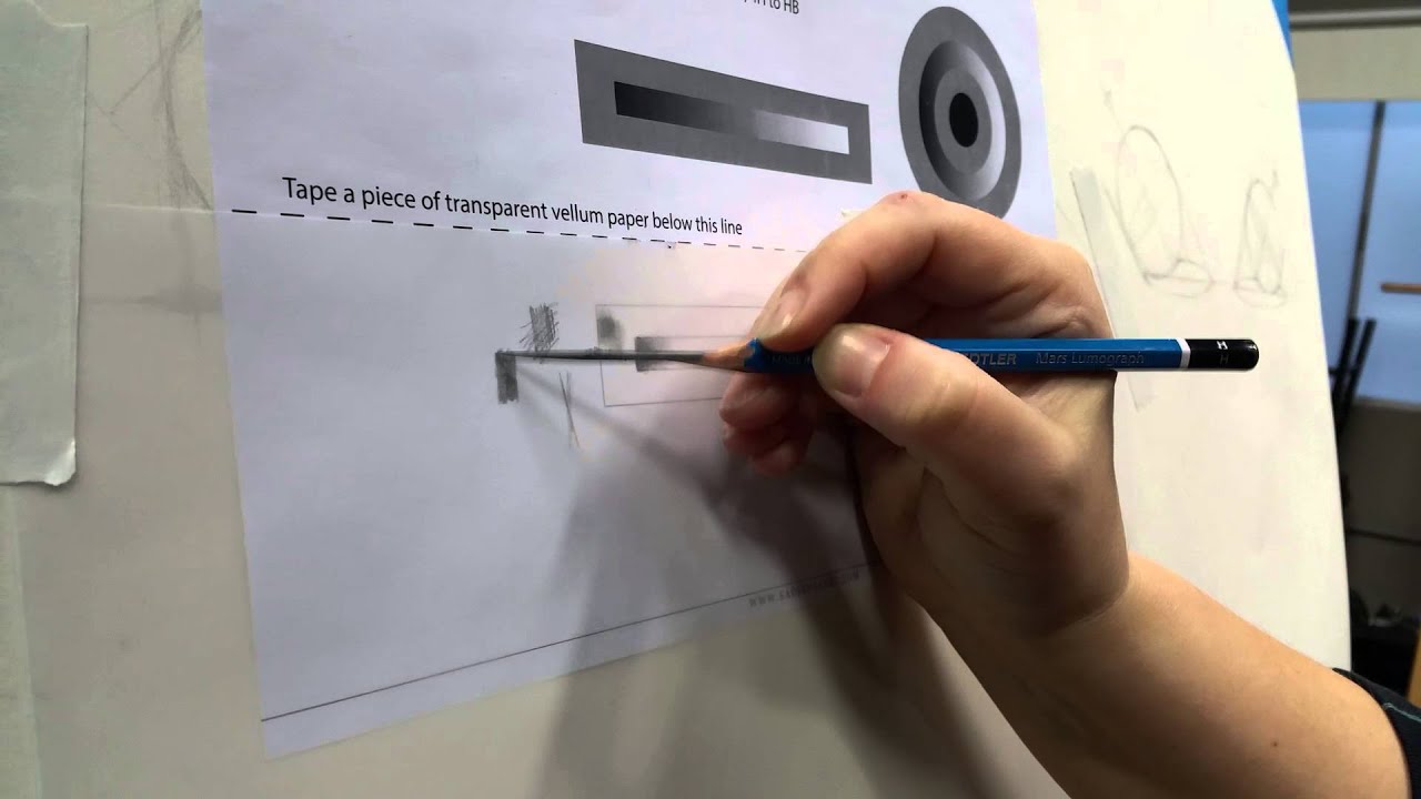 Refined shading techniques with graphite pencil - YouTube