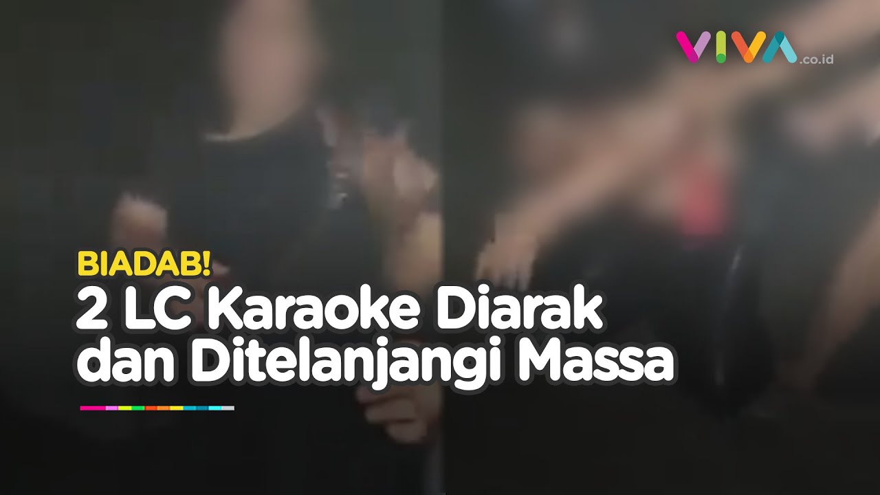 2 LC Karaoke Nyaris Telanjang Diarak dan Diceburkan ke Laut - YouTube
