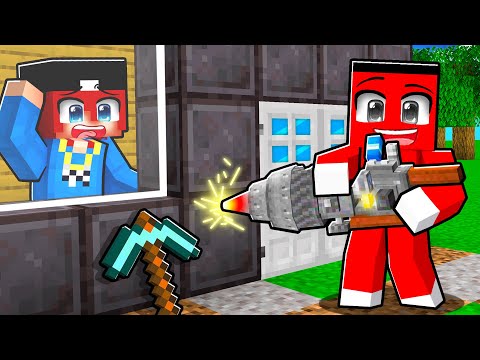 HASAN'IN GÜVENLİ EVİNE GİRMENİN 10 FARKLI YOLU !! - Minecraft