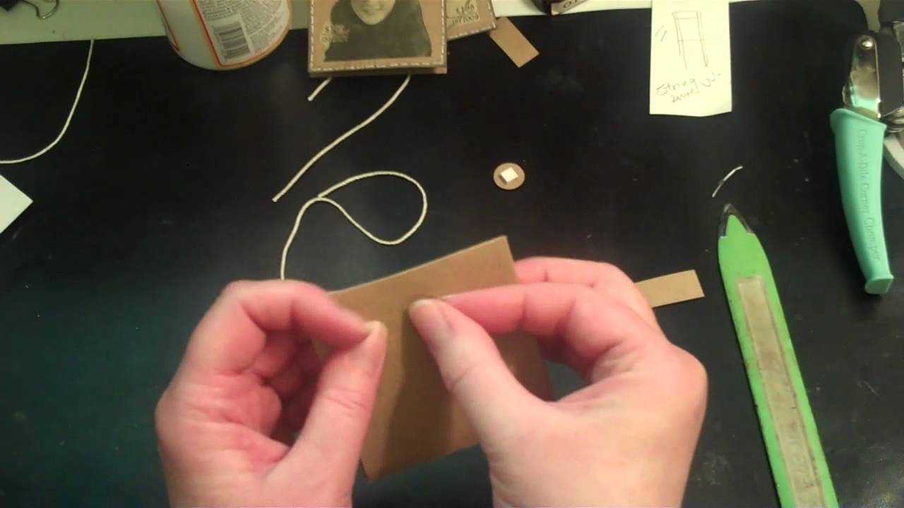 3X3 Cardstock Envelopes with Button Closure - YouTube