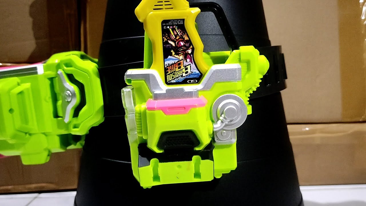 DX Gamer Driver + Gashat Bakusou Bike | Kamen Rider Lazer - YouTube