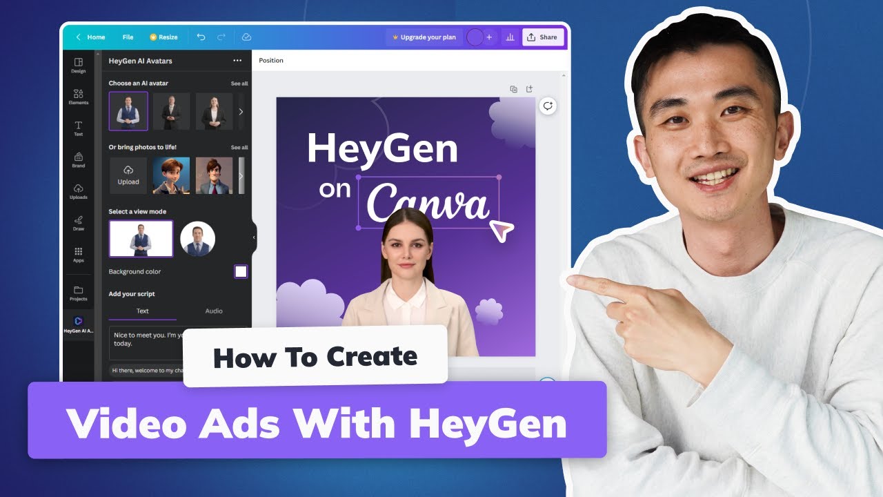 How To Create Video Ads With HeyGen - YouTube