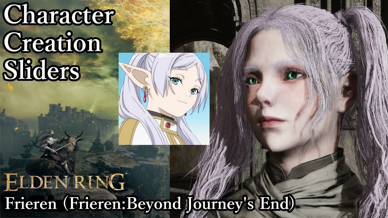 ELDEN RING Character Creation - Frieren (Frieren:Beyond Journey's End ...