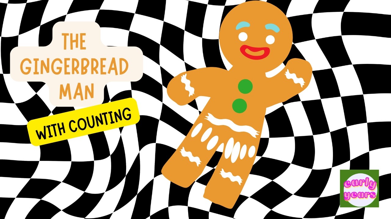 The Gingerbread Man: A Sweet Adventure Story for Kids | Fairytale ...