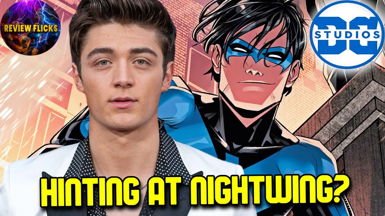 Asher Angel Hints at a POTENTIAL Nightwing CASTING - YouTube