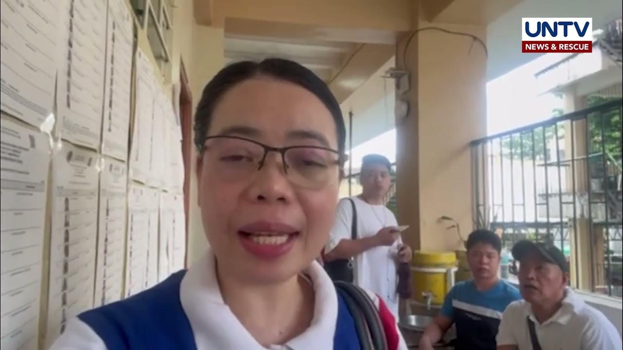 Automated Counting Machine o ACM sa Commonwealth Elementary School sa QC, nagkaroon ng aberya ...