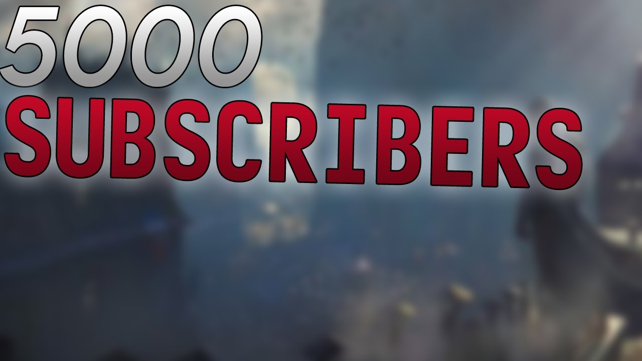5000 Subscribers... - YouTube