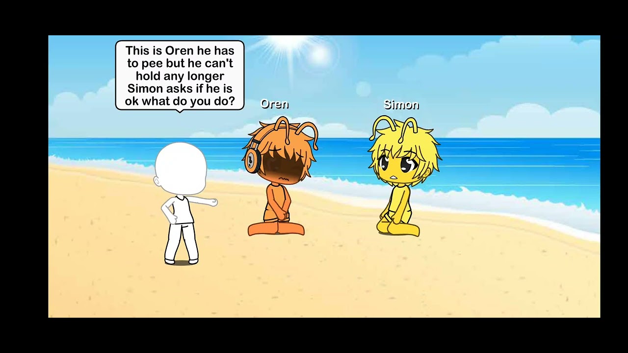 Sprunki Omorashi Rp The beach day (Oren) - YouTube