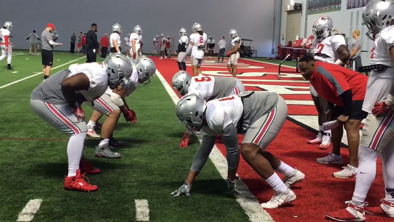 Ohio State defense in sixth 2018 spring practice - YouTube