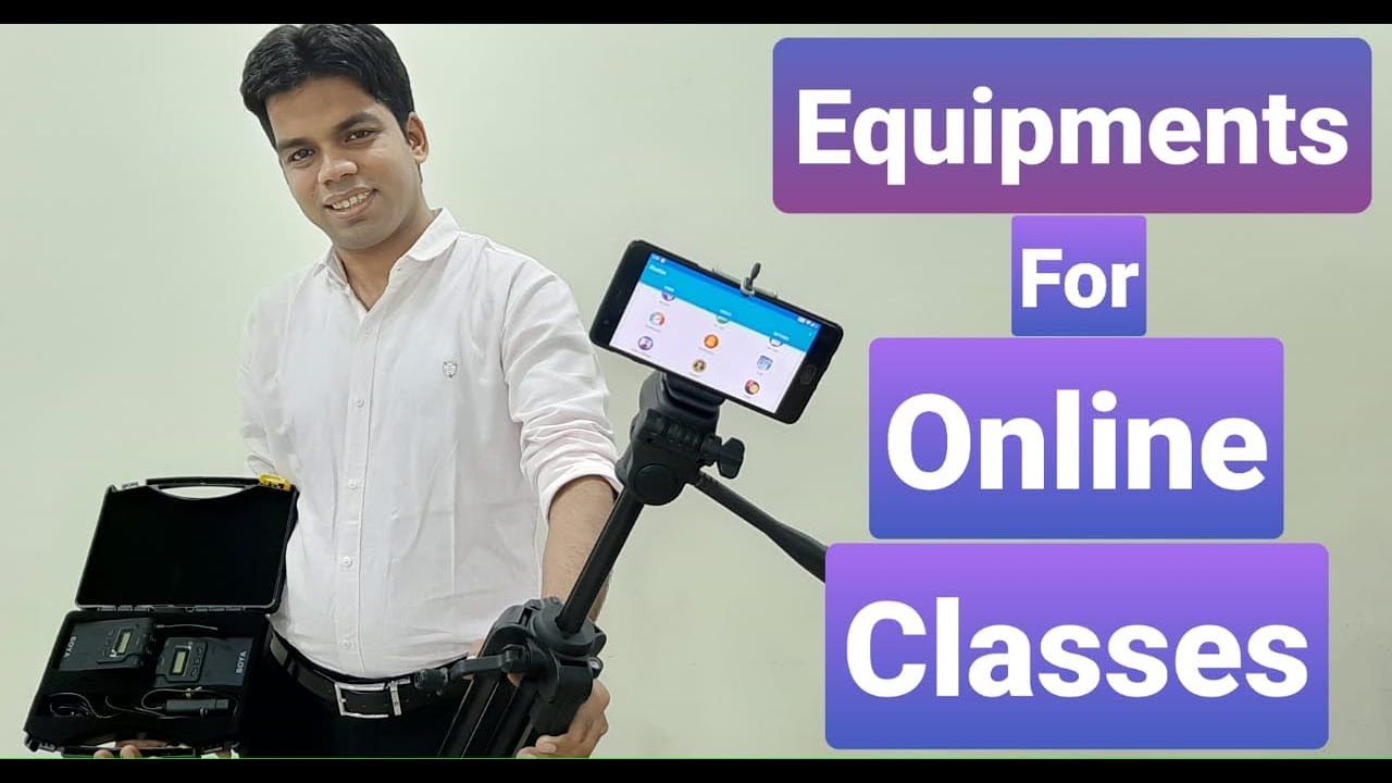 Minimum setup for online Classes - YouTube