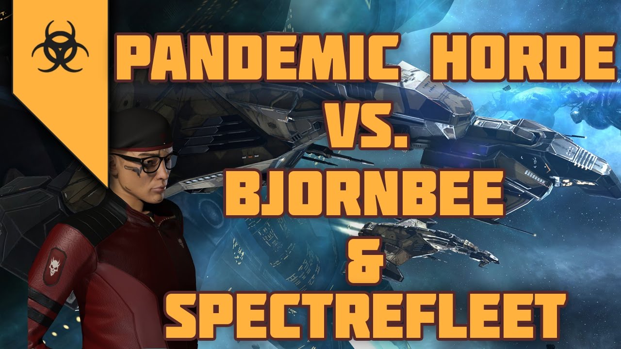 RAW - Horde vs Bjornbee / Spector Fleet - 7RM-N0 - EVE Online - YouTube