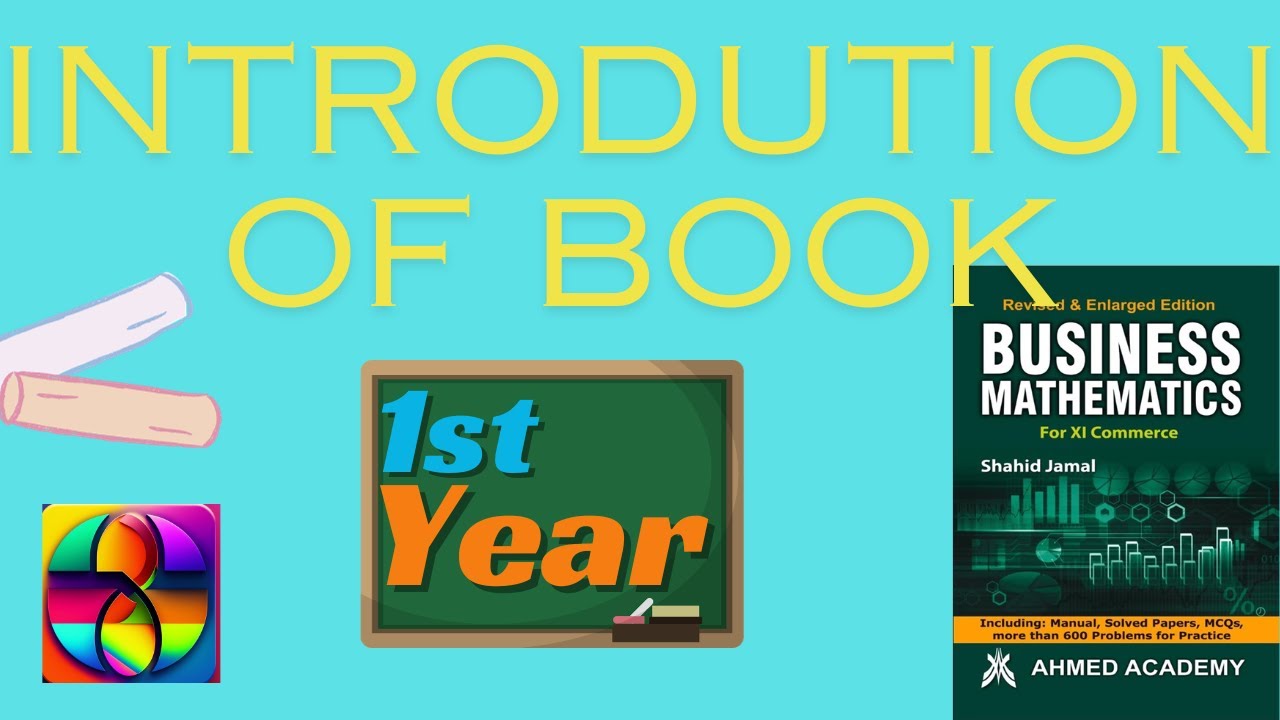 Introduction of Business Mathematics book of 1st year Commerce ...