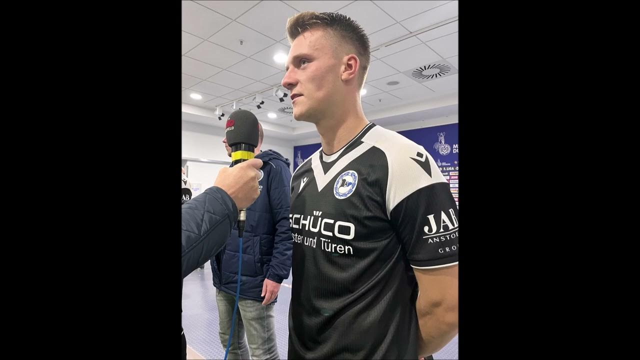 MSV Duisburg - Arminia Bielefeld 0:1 Ulrich Zwetz Interview Leon Schneider - YouTube