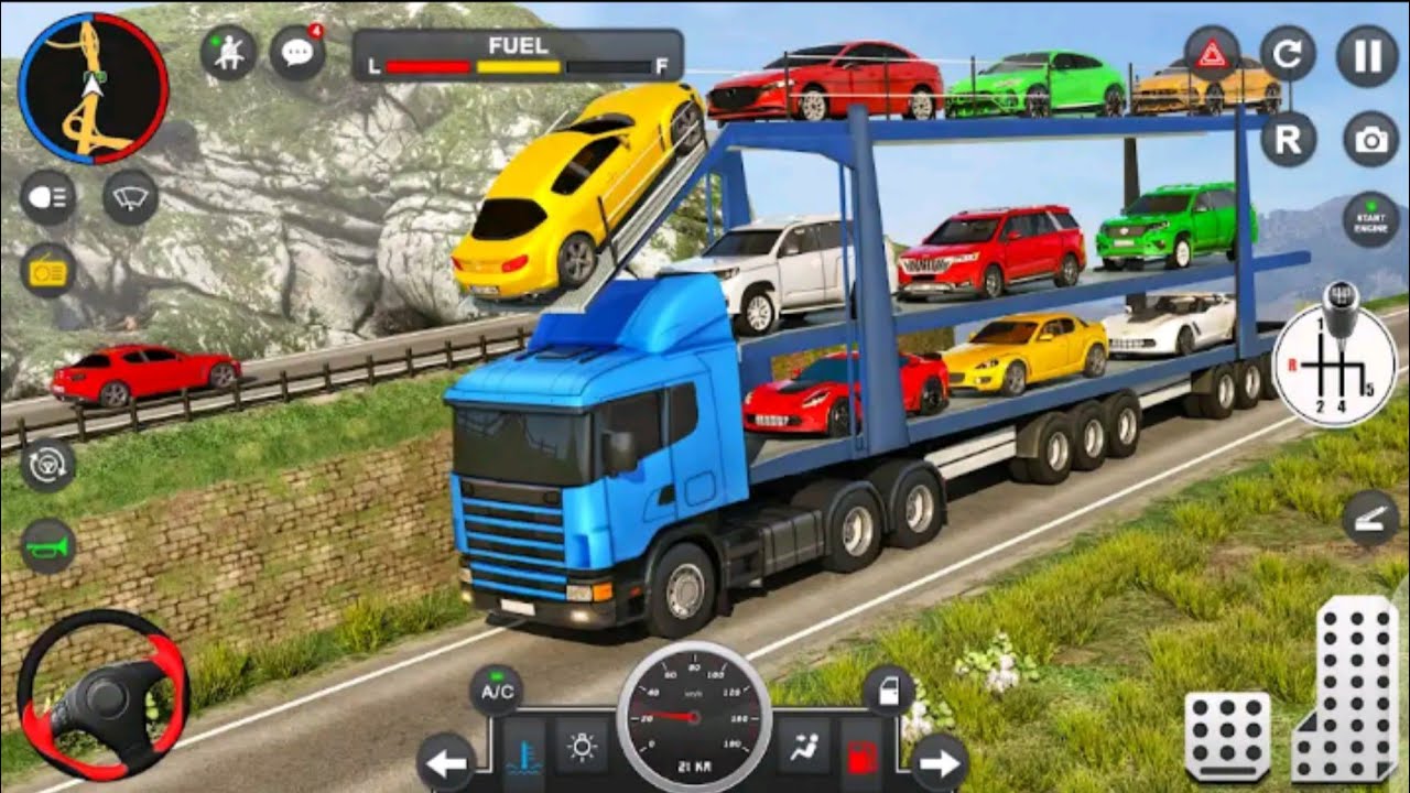 Car Transport Truck Simulator Video /Car Transport 3d Android Games # ...