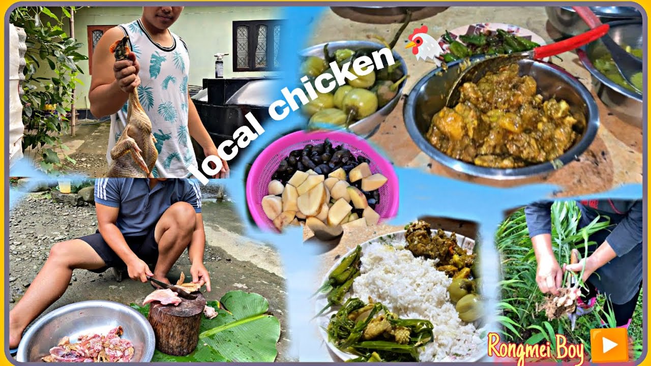 LOCAL HOME RANGE CHICKEN CURRY Cooking in our style - YouTube