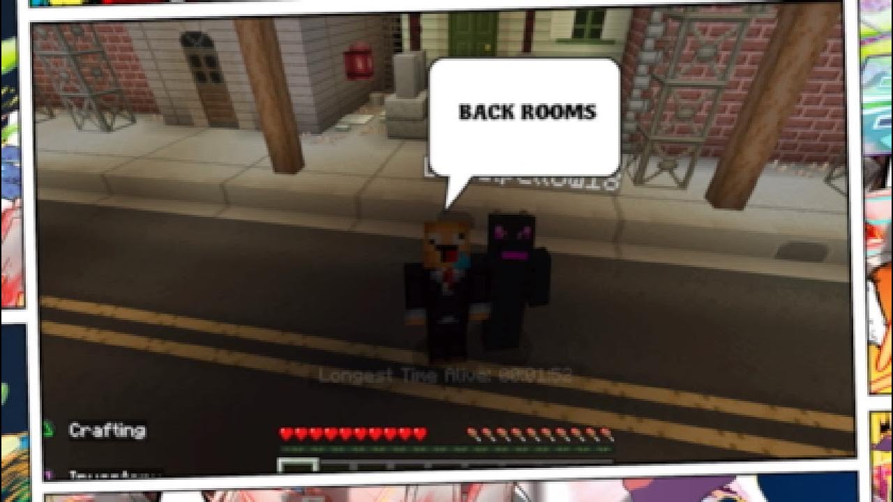 BACK ROOMS IN MINECRAFT(yes it goes bad) - YouTube