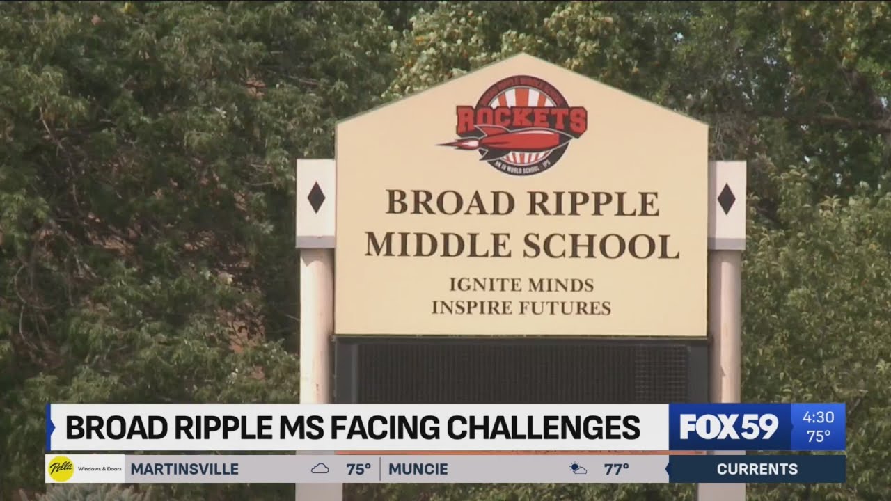 Broad Ripple Middle School facing challenges this school year - YouTube