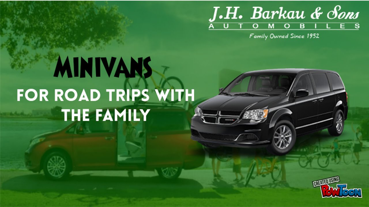 Minivans for road trips with the family - YouTube