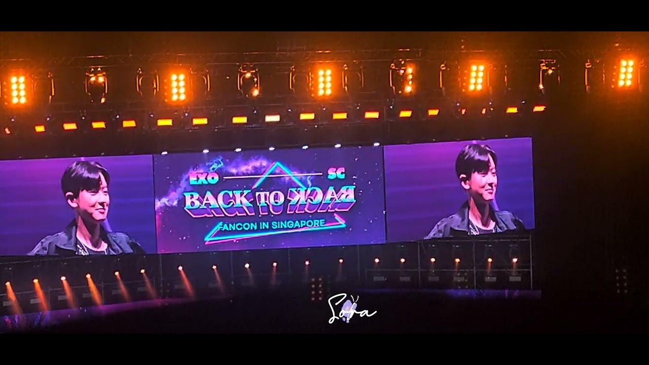 230517 EXO-SC Back to Back Fancon Tour in 🇸🇬 Sehun Cam 3 - YouTube