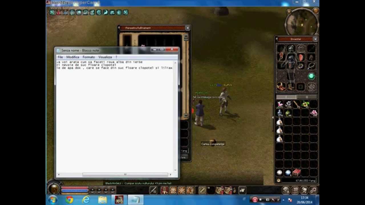 Metin2 - Cum sa faci roua alba - YouTube