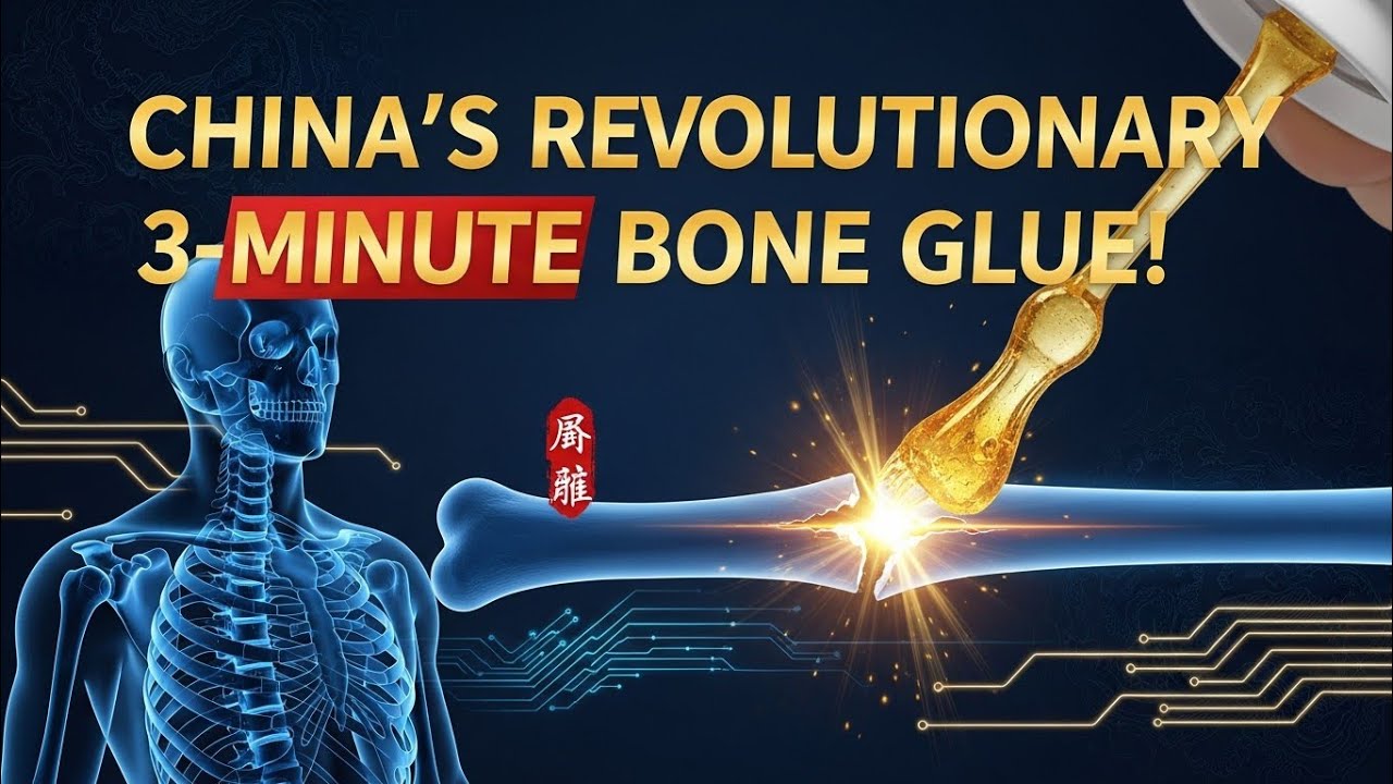 China's Revolutionary 3-Minute Bone Glue! - YouTube