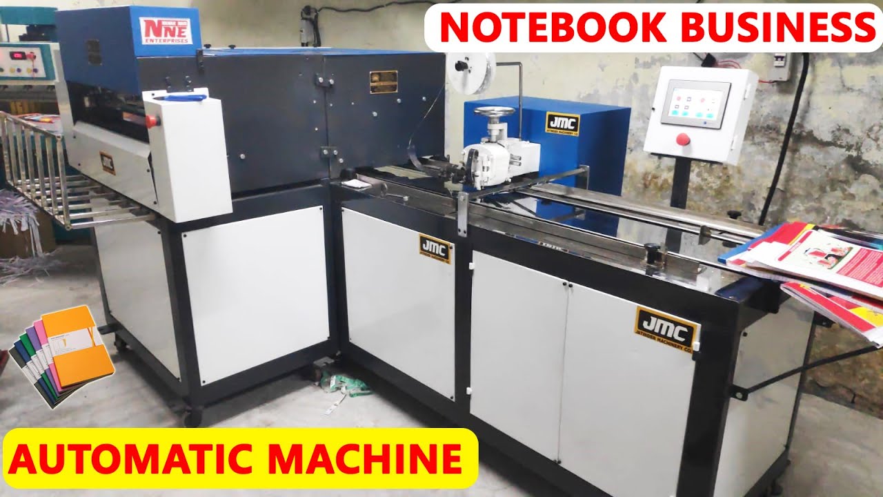 Notebook making Business | Notebook manufacturing process. - YouTube