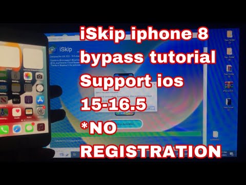 [*NEW]iSkip iphone 8 ios 15.1 bypass tutorial | supports ios15-16.5 ...