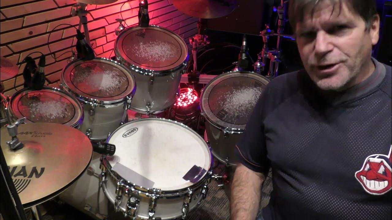 Drum Lesson Follow up to the Inverted Paradiddle Lesson on the Full Drum Set - YouTube