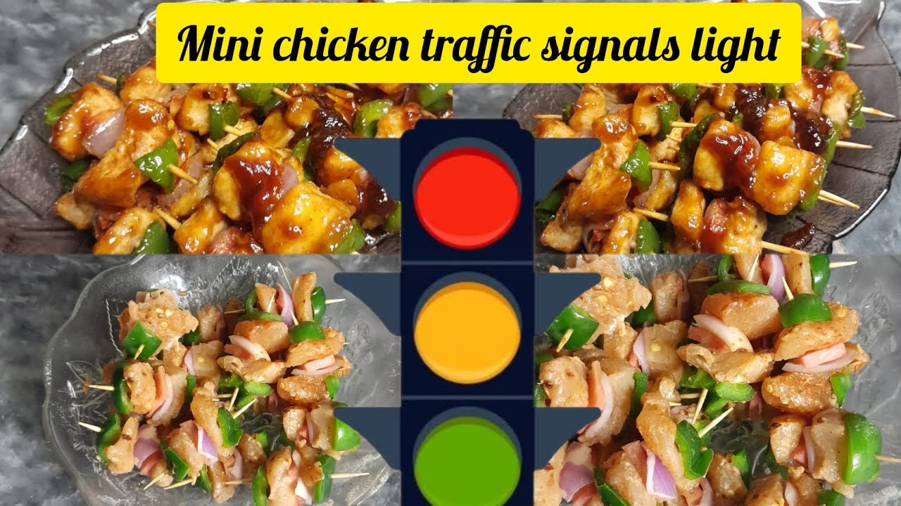 Dil ka signal Traffic signal😂🚦|Mini chicken traffic signals light ...