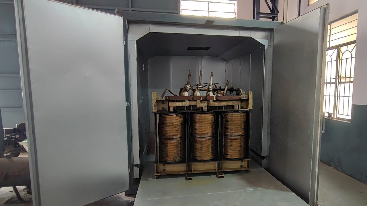 Electrical oven for transformers - YouTube